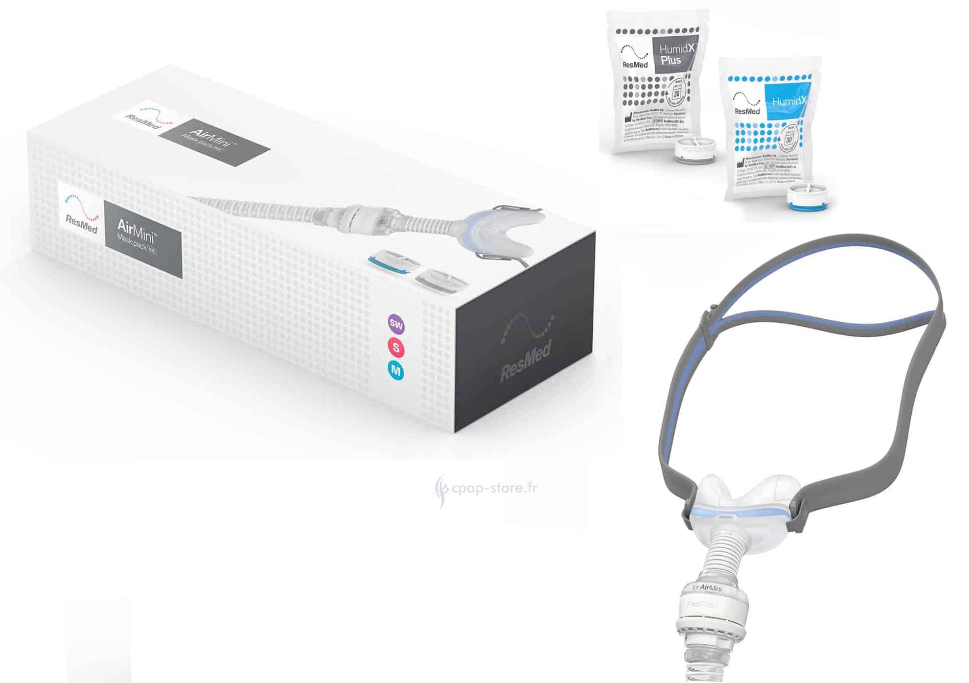 N30 AirMini Setup Pack Pack masque N30 Et Tuyau AirMini ResMed | CPAP STORE