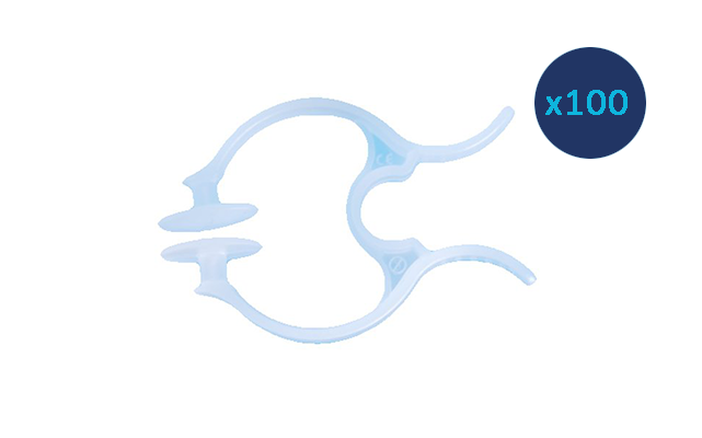 Pince-nez plastique x100 - MIR | CPAP STORE